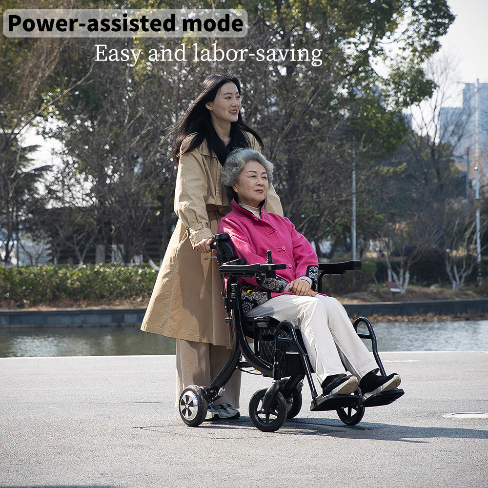 ZUBU All in one Multifunctional Electric Rollator Walker Wheelchair ...