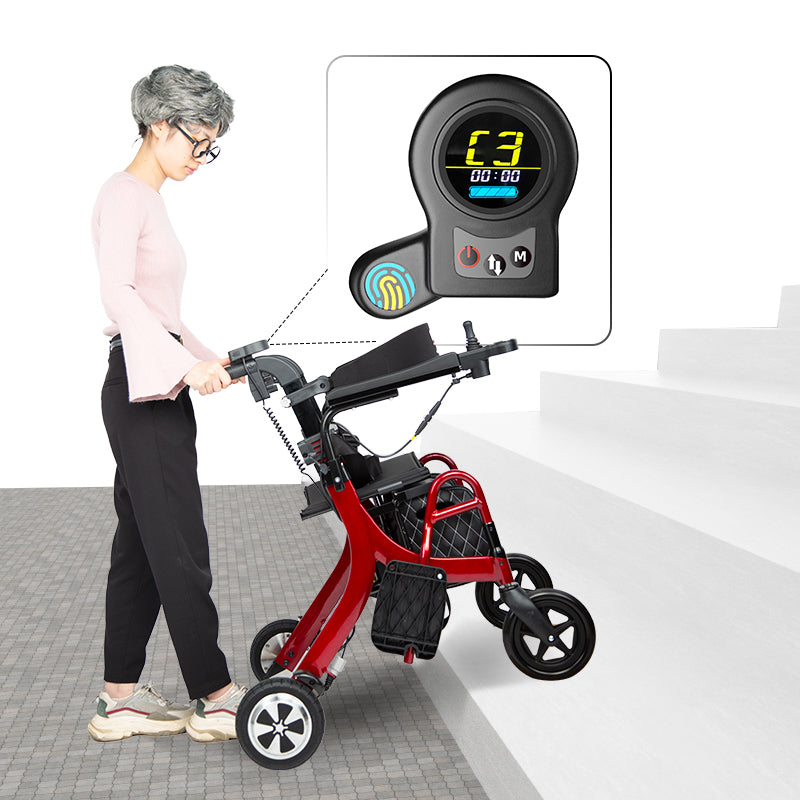 ZUBU Electric Walker Rollator with seat Drive – zuburobot